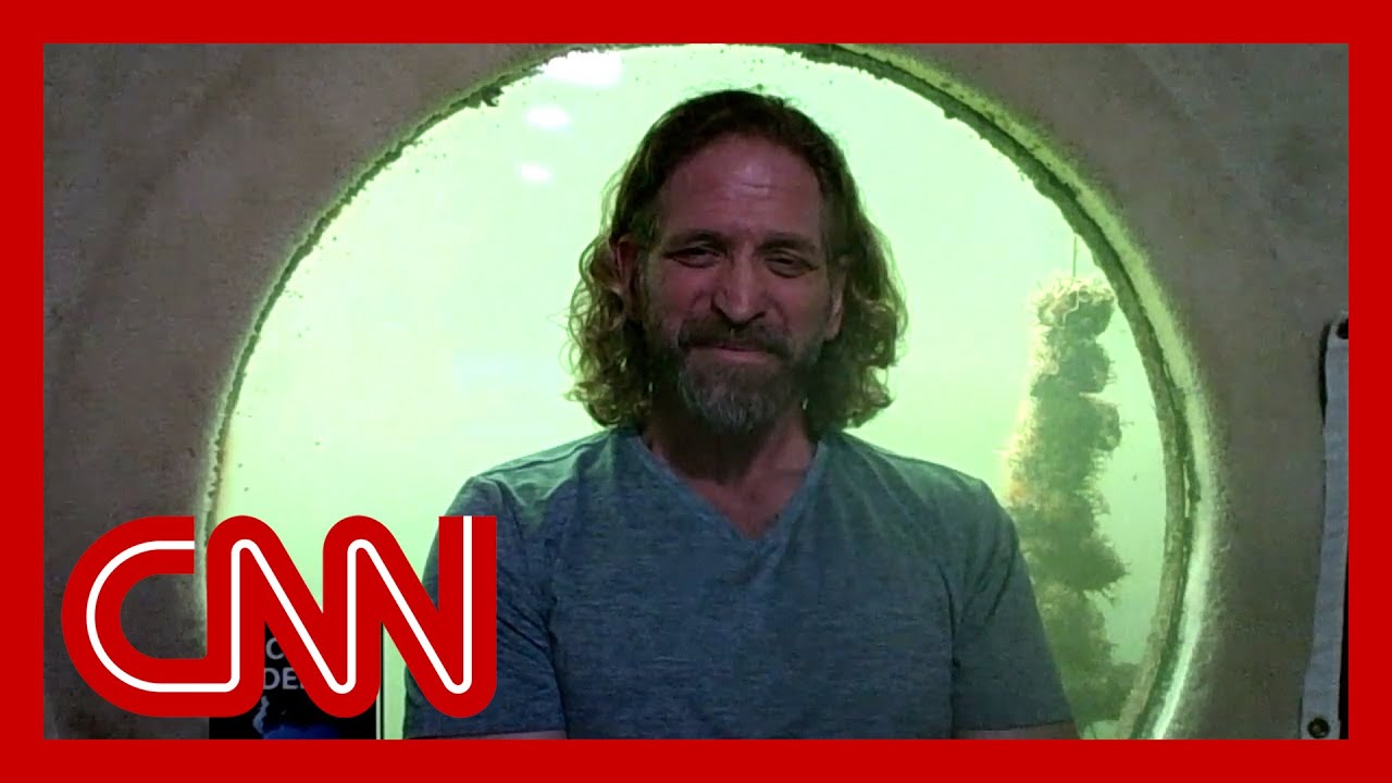 Florida scientist breaks record for time spent living underwater - YouTube