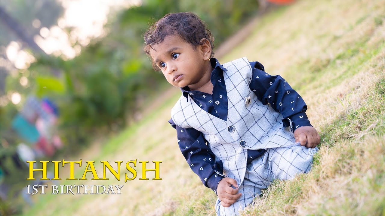 Hitansh | First Birthday | Birthday Celebration | - YouTube