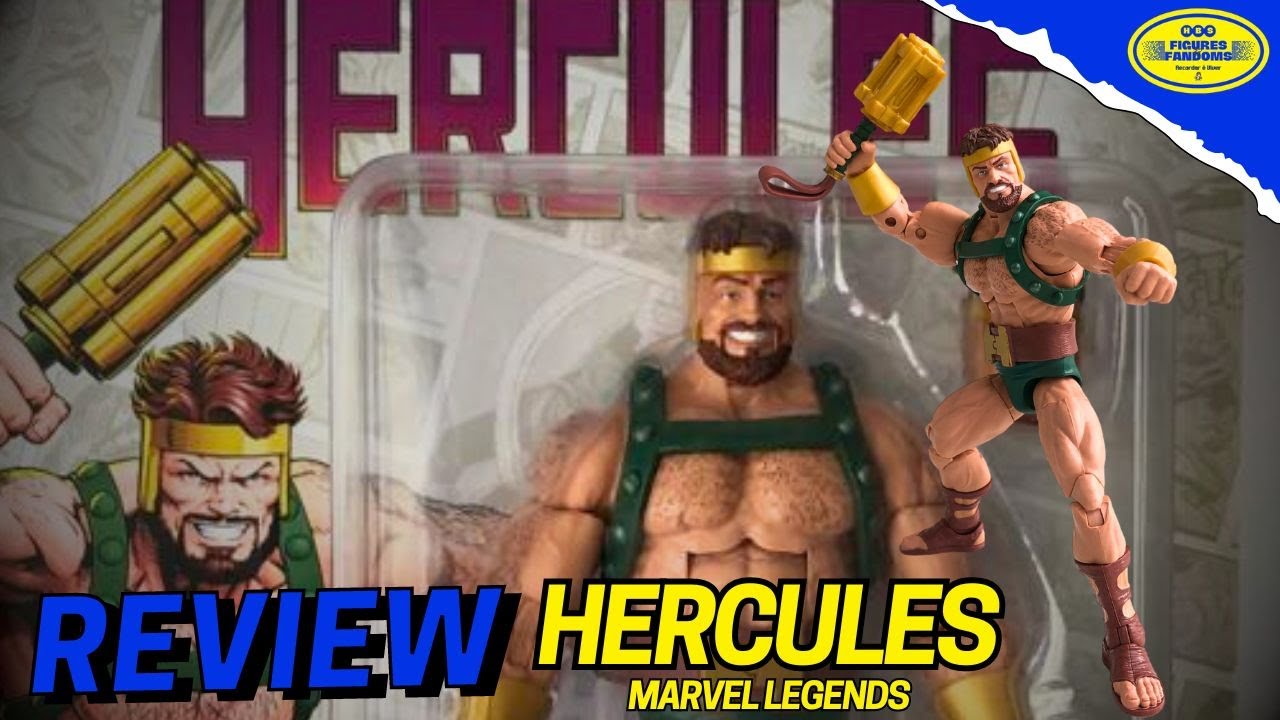 Action Figure Review: HERCULES Marvel Legends Hasbro - YouTube