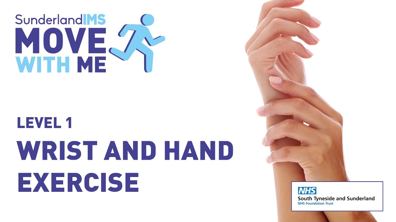 Level 1 Wrist and Hand - Active Assisted wrist flexion - YouTube