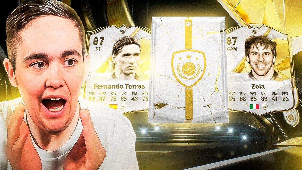 I OPENED 87 MAX ICON PACKS!!! - FC25 - YouTube