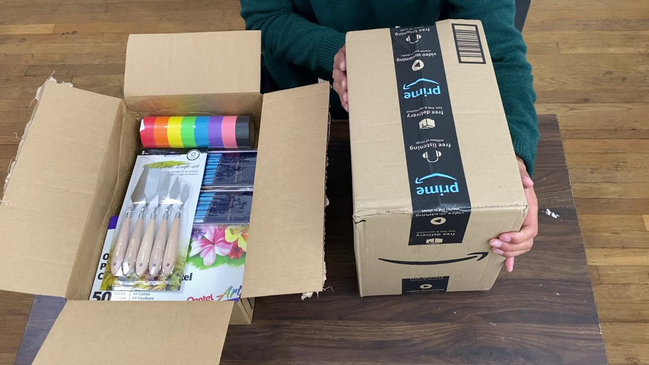 【UnBoxing】Amazon Box with Items for Future Videos... - YouTube