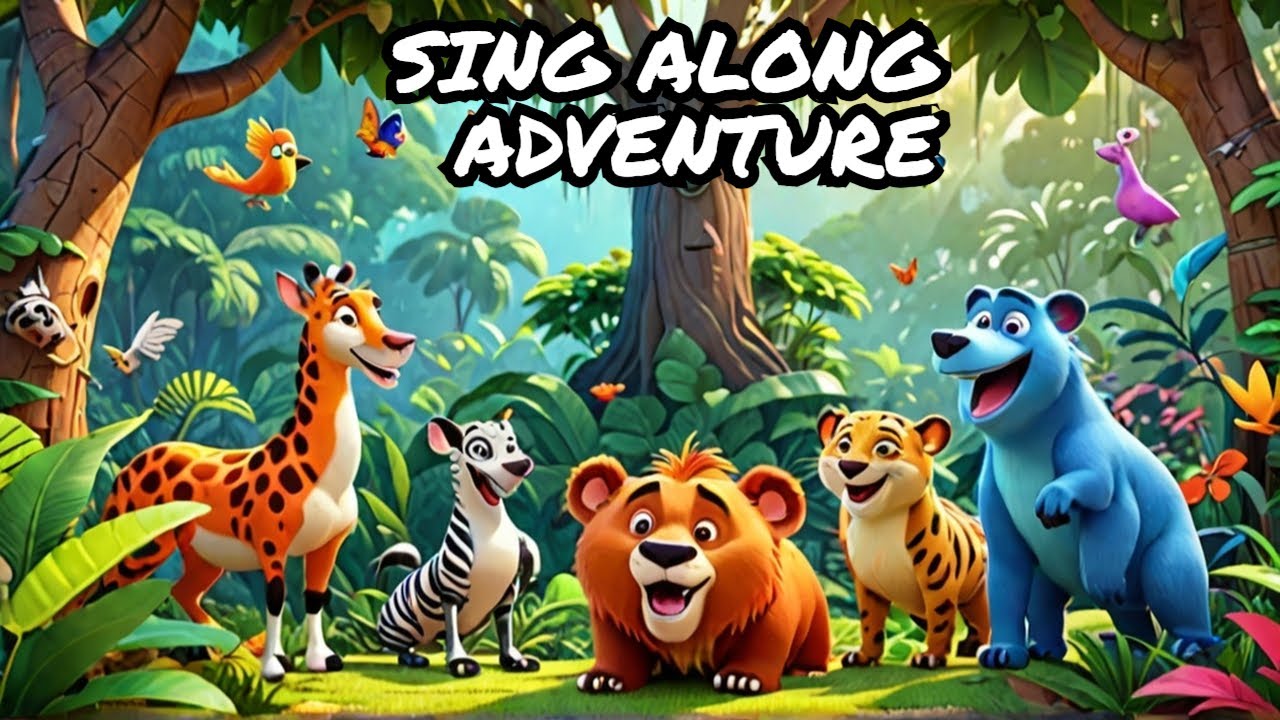 Animal Adventure Anthem Song For Kids l #kids - YouTube