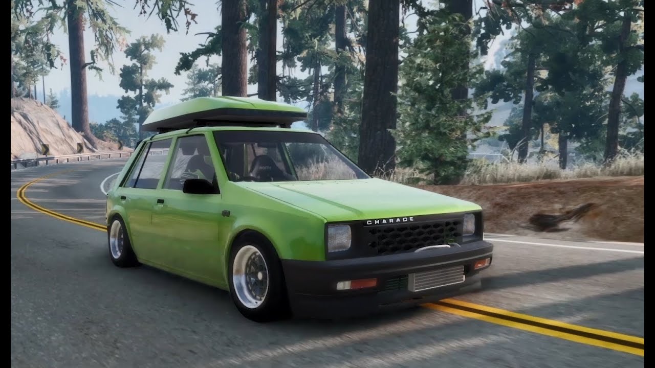 Daihatsu Charade custom mod | beamNG drive - YouTube