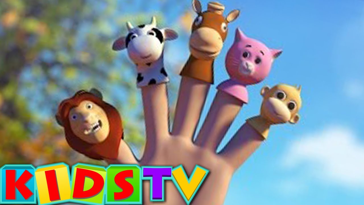 Finger Family Animals | Cartoons Finger Family | 3D Nursery Rhyme ...