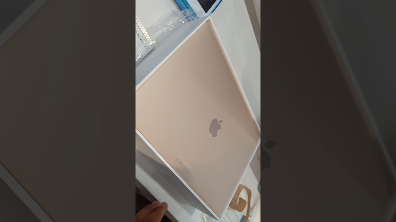 apple macbook air m1 | rose gold colour | Unboxing video | - YouTube