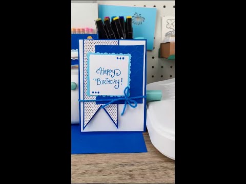 Craft project | Cardmaking | die cut card | die cutting machine - YouTube