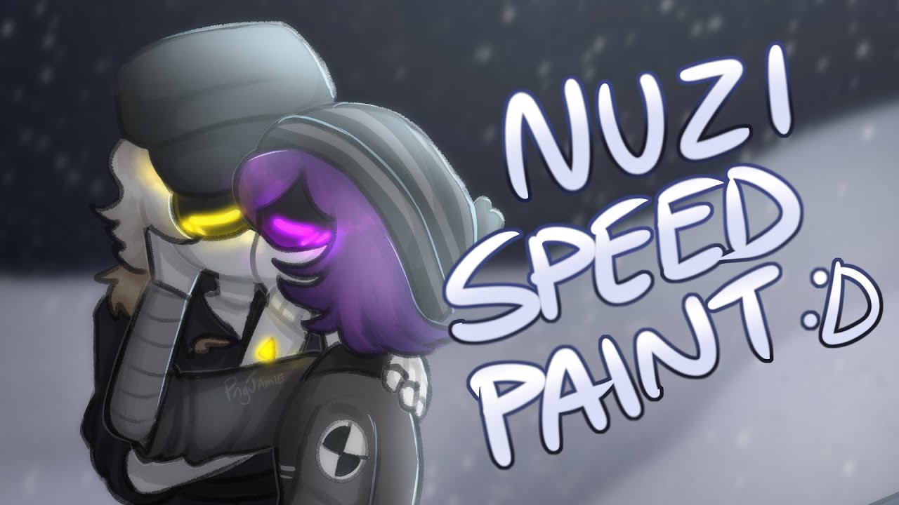 Nuzi Kiss :) || Murder Drones Speedpaint - YouTube