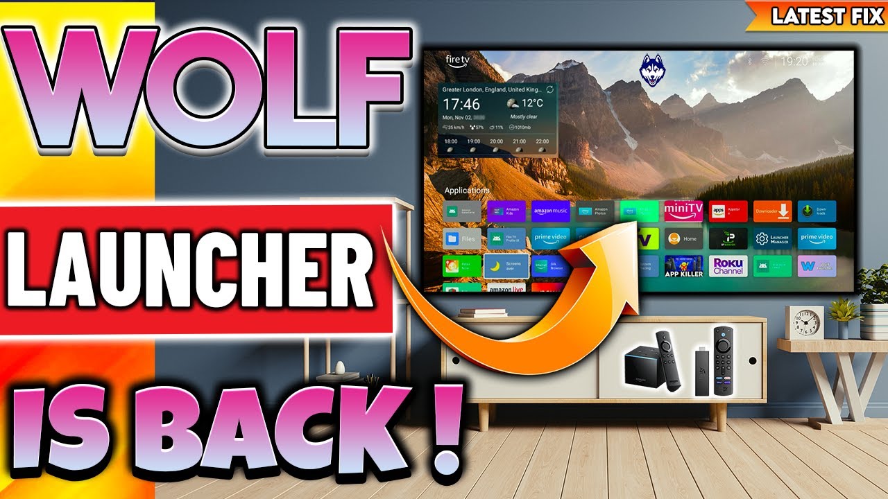 🔴LATEST FIRESTICK UPDATE - WOLF LAUNCHER IS BACK ! - YouTube