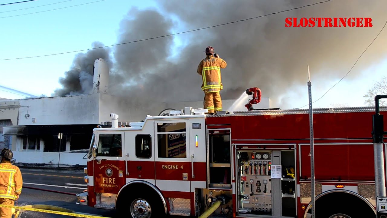 The Sub Commercial Structure Fire December 26 2015 Day Operations - YouTube