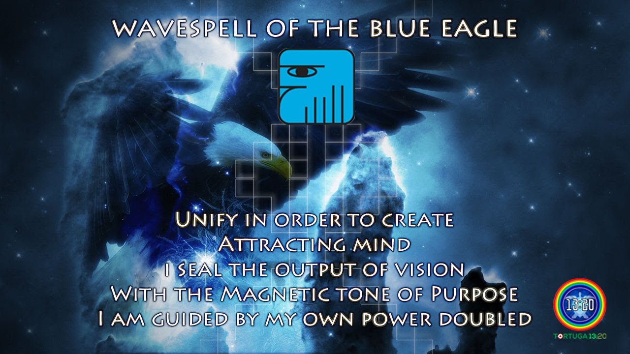 BLUE EAGLE WAVESPELL ~ Mayan Dreamspell Calendar ~ KINS 235 - 247 ...