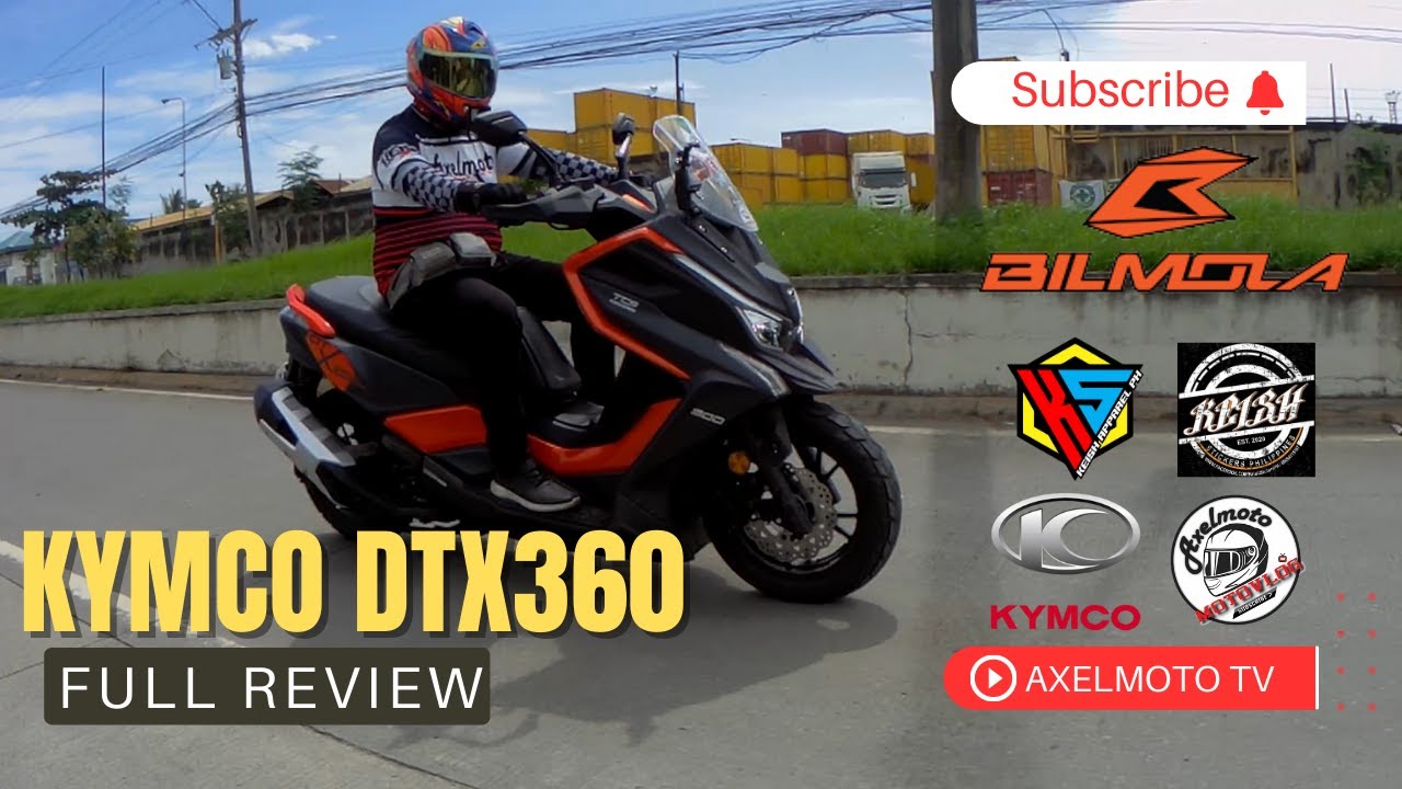 Kymco DTX 360 Crossorver (The worlds 1st adventure scooter) - YouTube