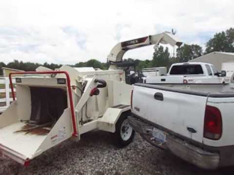 2015 TEREX TAC750 WOOD CHIPPER - YouTube