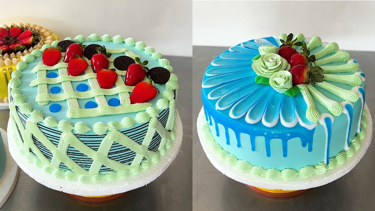 tutorial to decorate cakes with incredible techniques | cake - YouTube