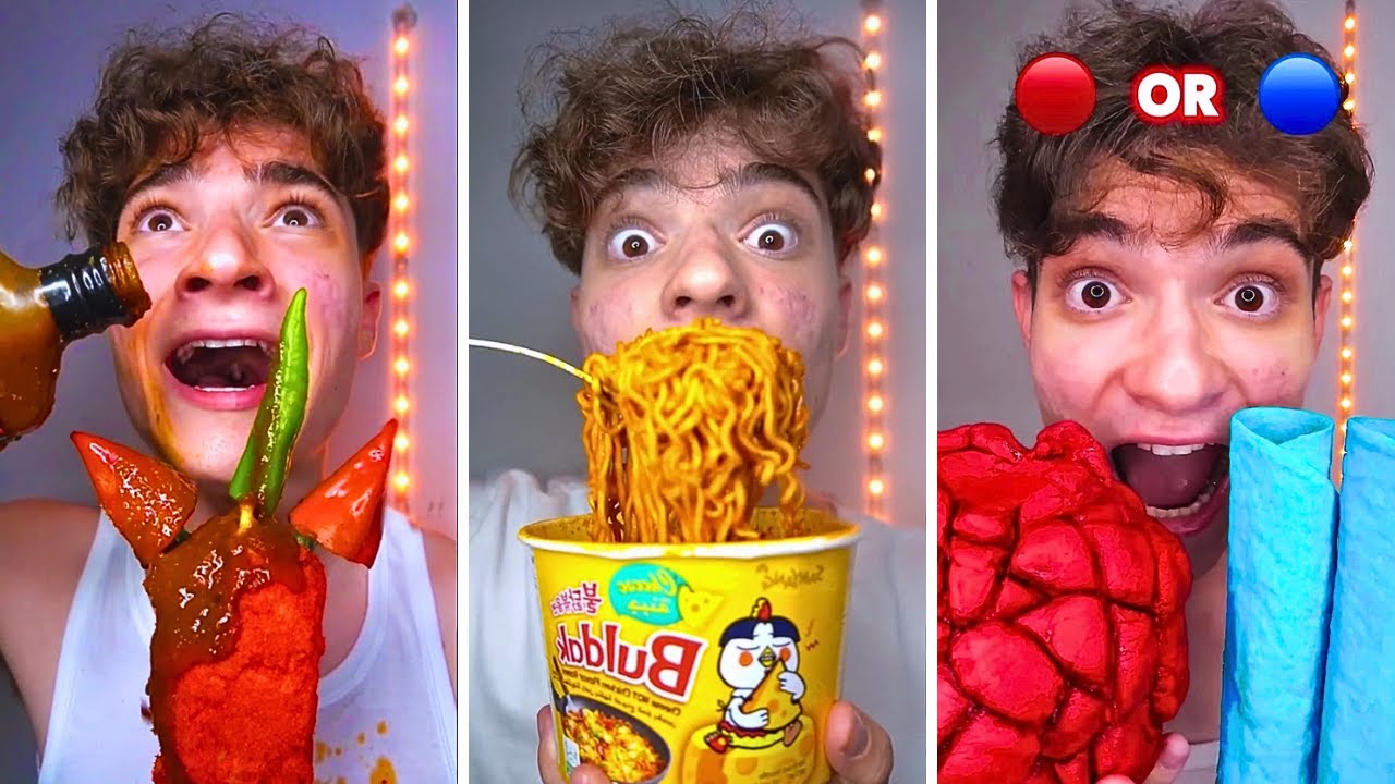 EXTREME SPICIE FOOD + ASMR by Spizee Goat #2 - YouTube