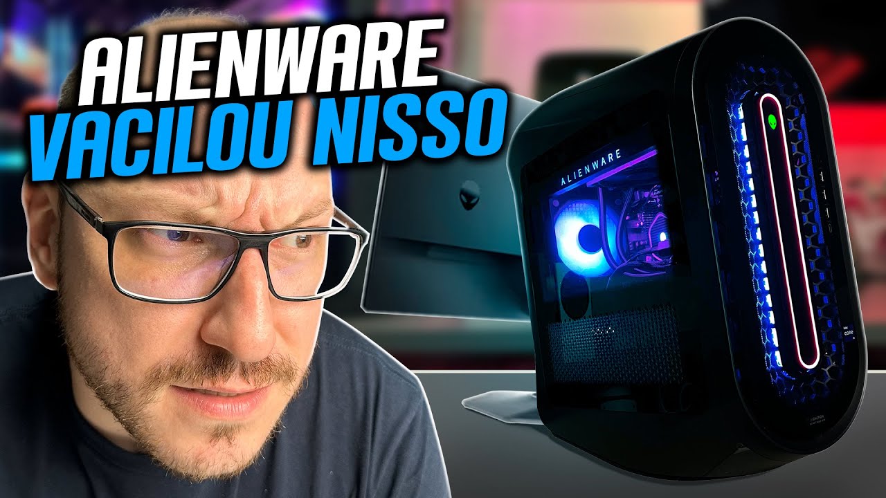 Passou uns vacilos: testamos o Alienware Aurora R15! - YouTube