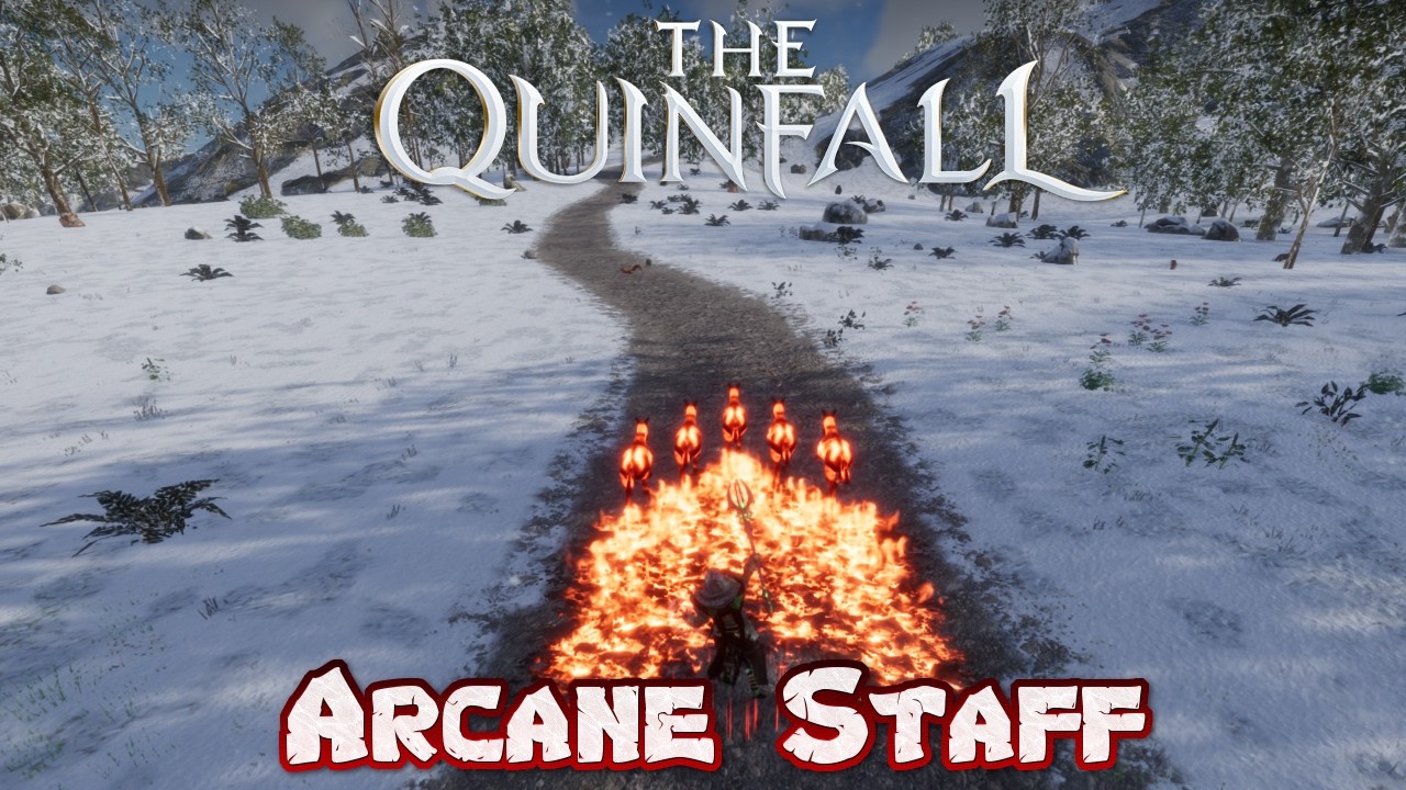Quinfall Arcane Staff PvP – Build Testing & Damage Check - YouTube