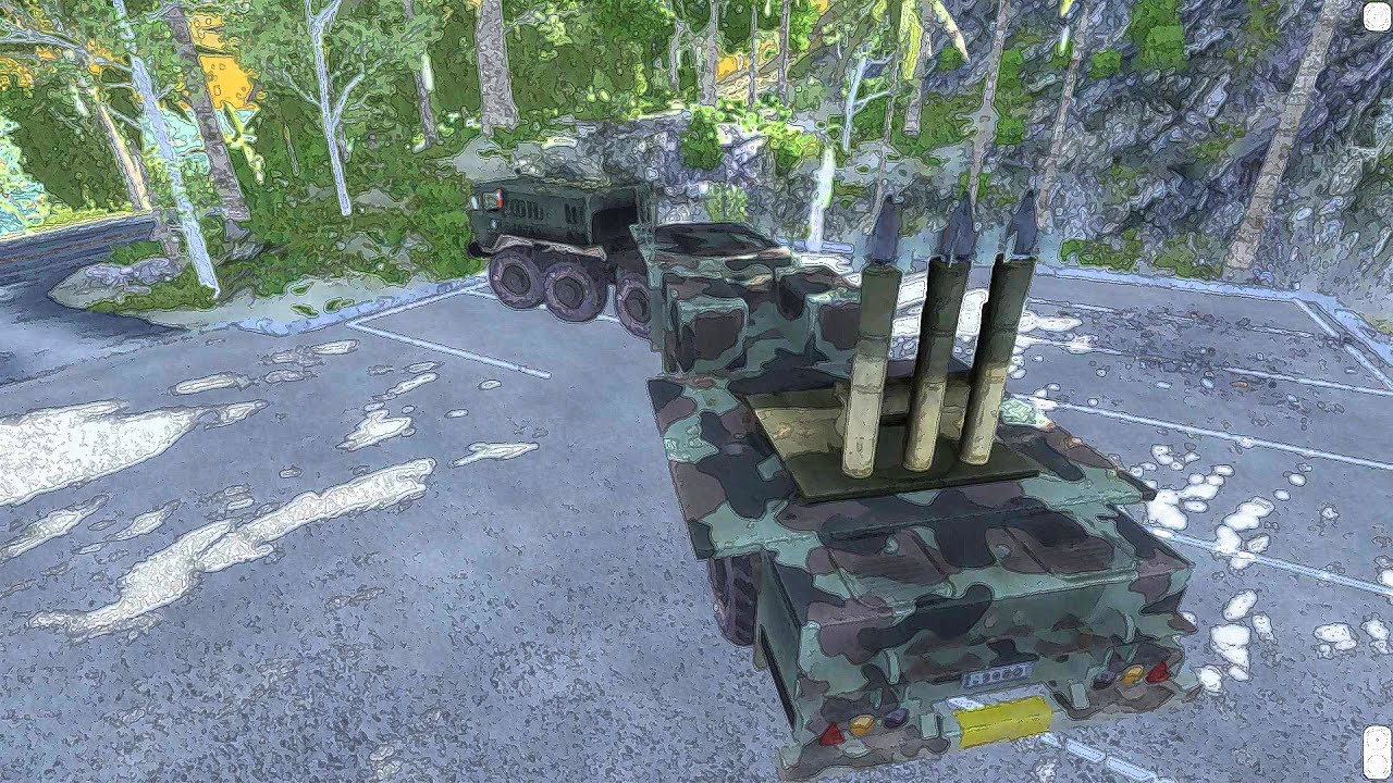 BeamNG. Drive - BKL MAZ 535 W/ Rocket Launcher - YouTube