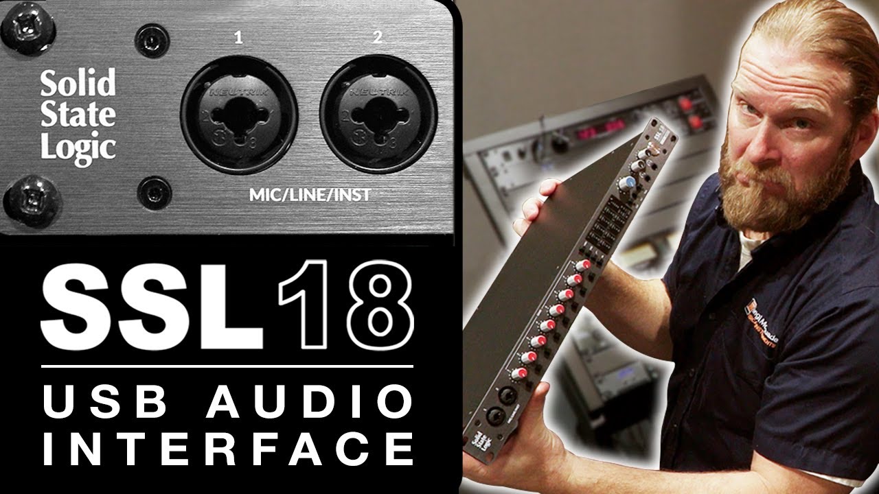 Vintage Studio POWER!!! The ALL-NEW SSL-18 High-Performance USB Audio ...