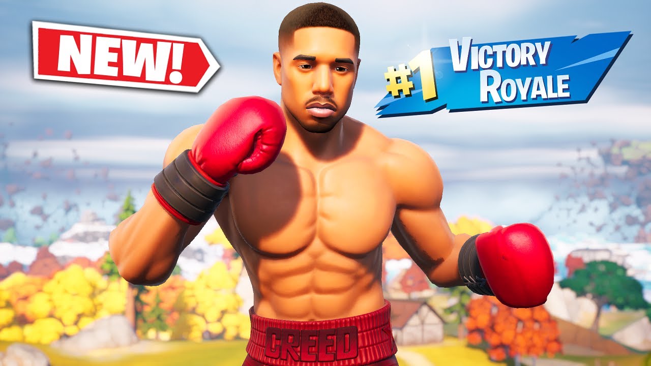 VICTORIA CON LA SKIN CREED FORTNITE - YouTube