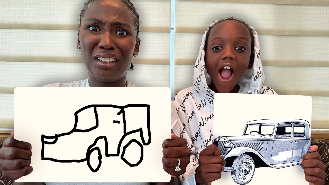 Who Draws it Better? *Art Challenge* - YouTube