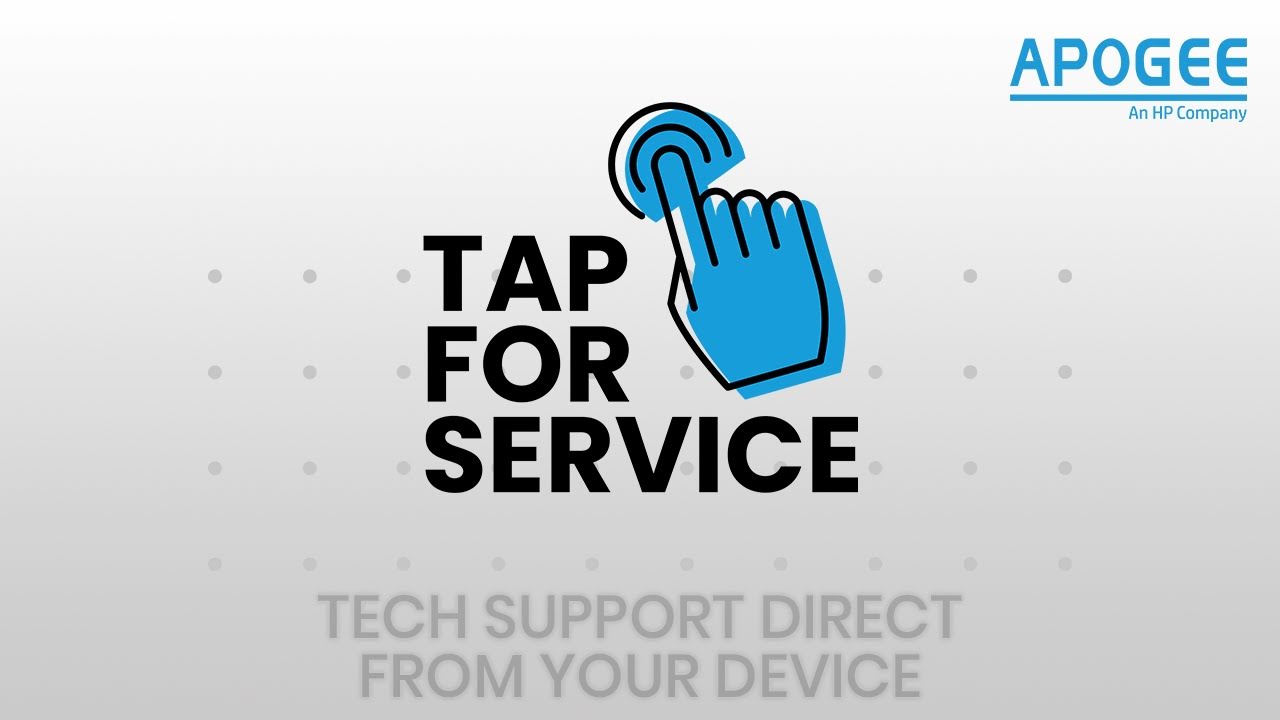 Tap for Service | Support Direct from your Device - YouTube