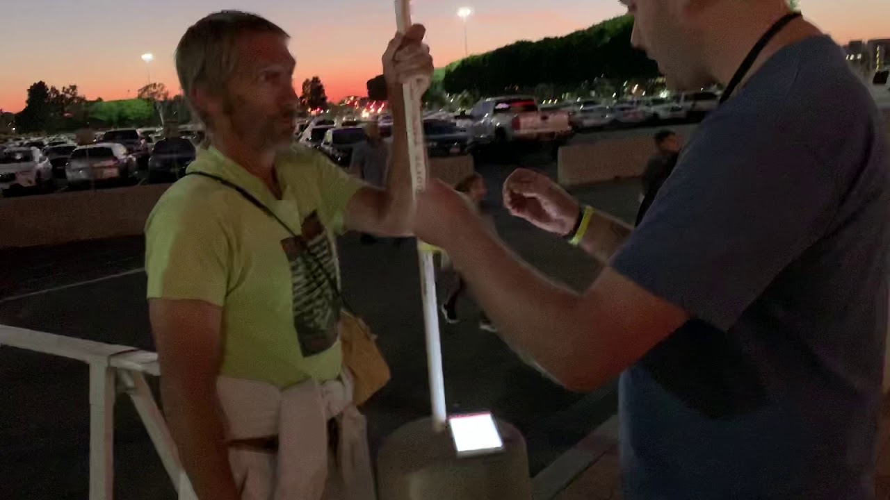 Darwin Fish of A True Church contending at Harvest Crusade 2019 - YouTube