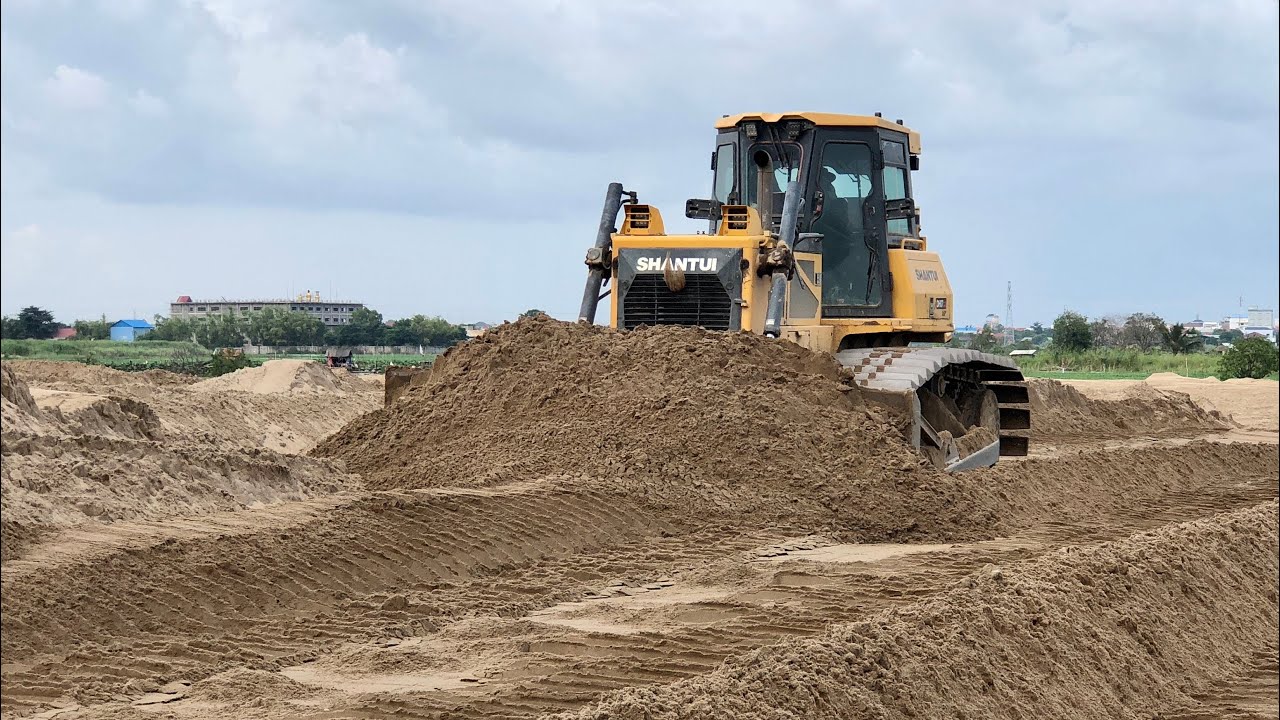New Project Wonderful Bulldozer Push Clearing Sand Special Activities ...