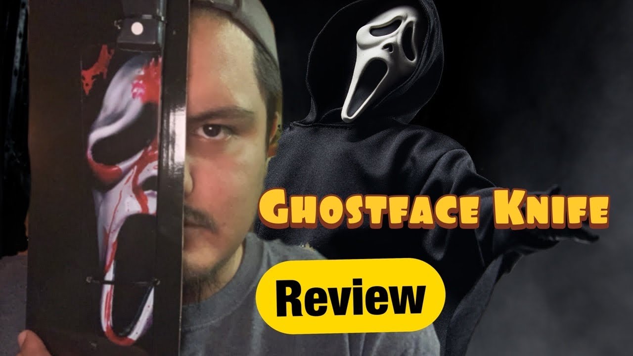Ghostface Knife Spirit Halloween review Scream - YouTube
