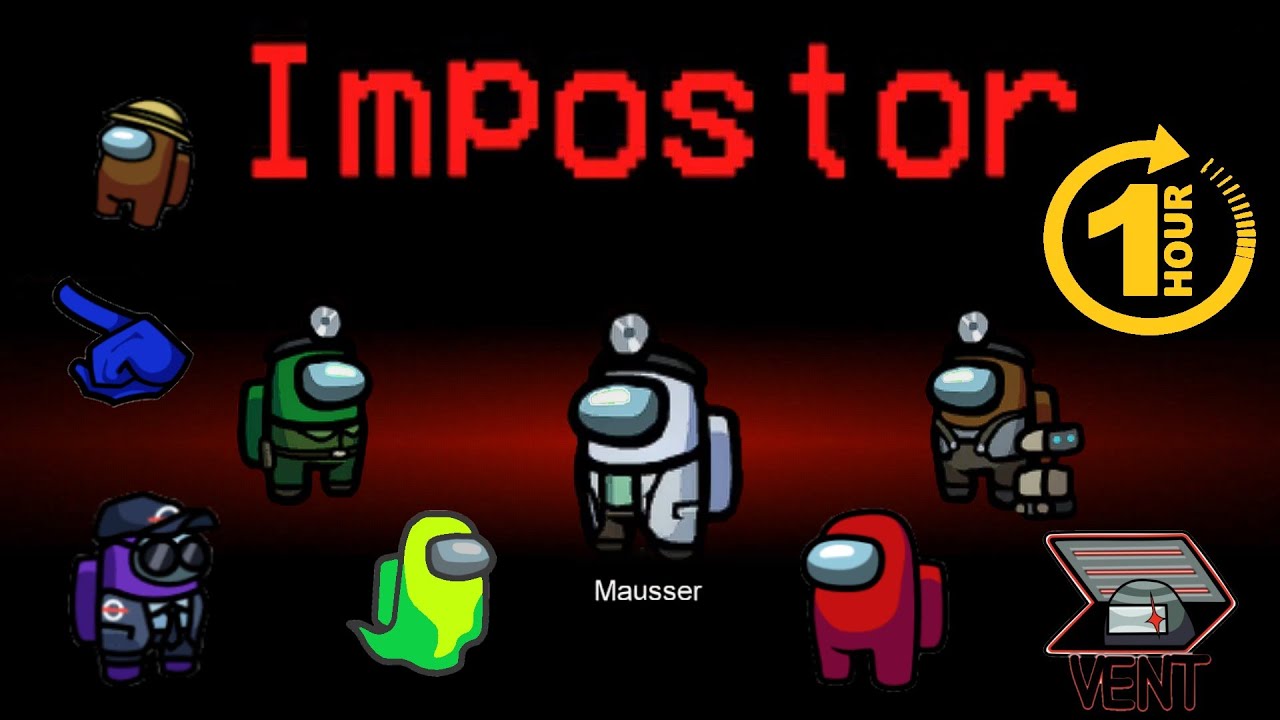 1 Hour of Among Us Impostor Gameplay #3 - No Commentary [1080p60FPS ...