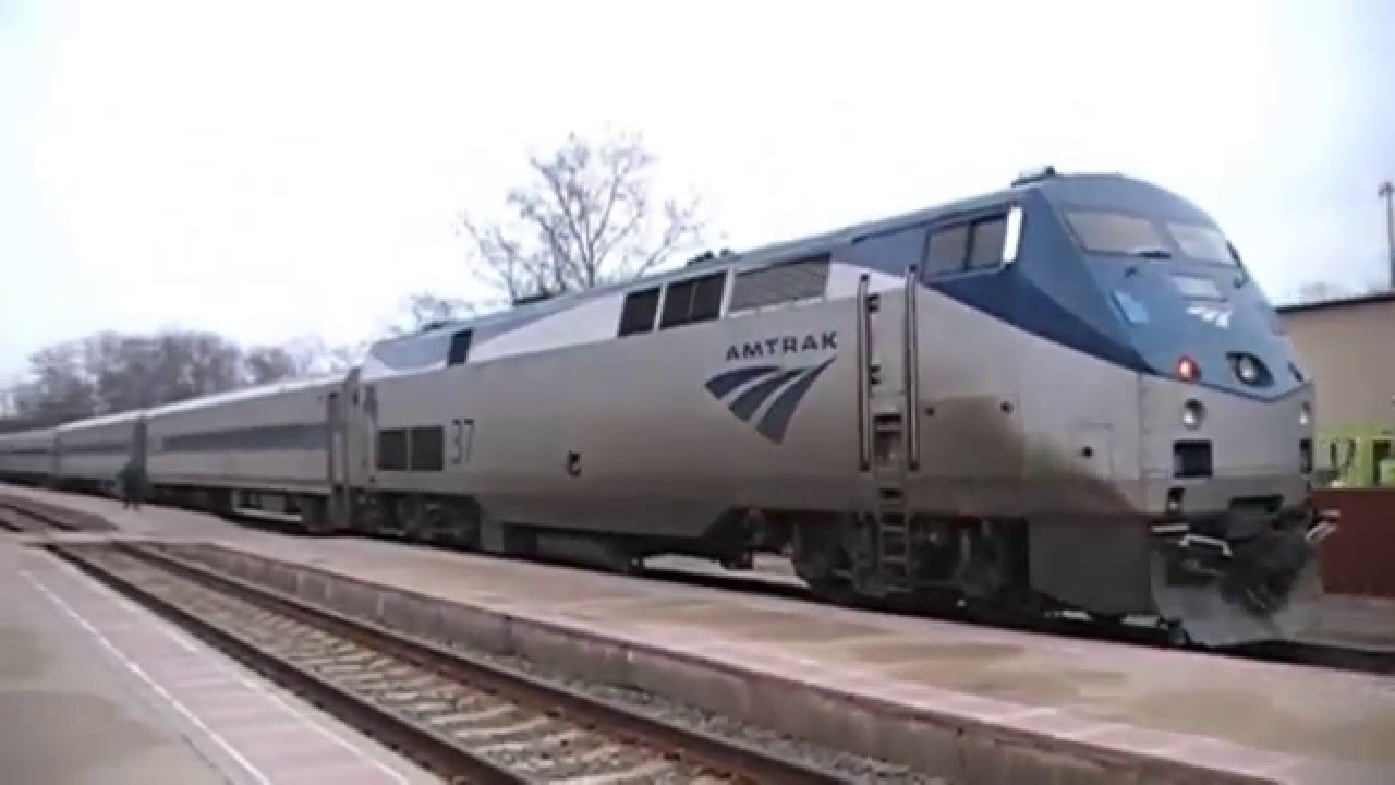 Amtrak (Wolverine), 12-12-2015 #3 - YouTube