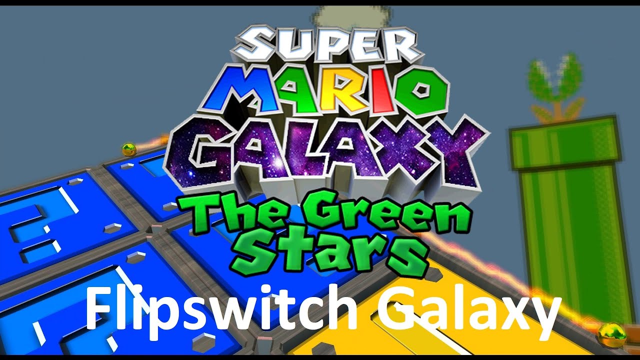 SMG The Green Stars | Flipswitch Galaxy | 100% Walkthrough - YouTube