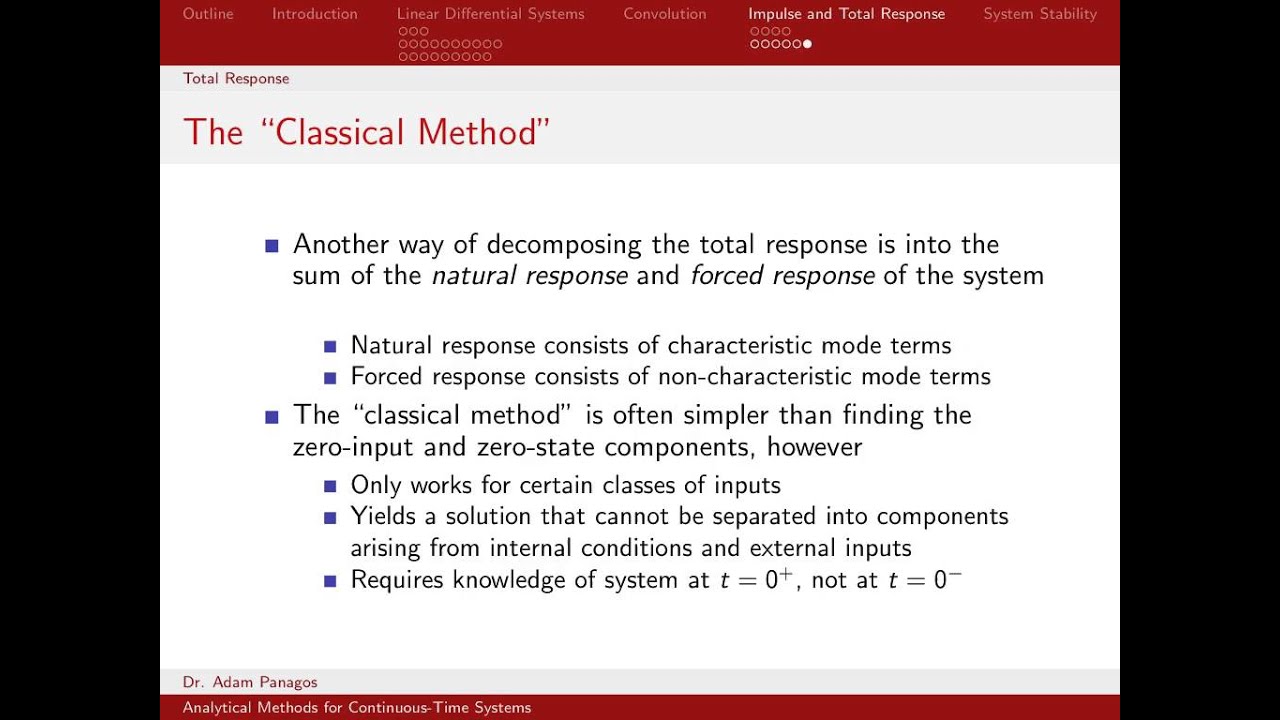 The "Classical" Method for Solving Differential Equations - YouTube