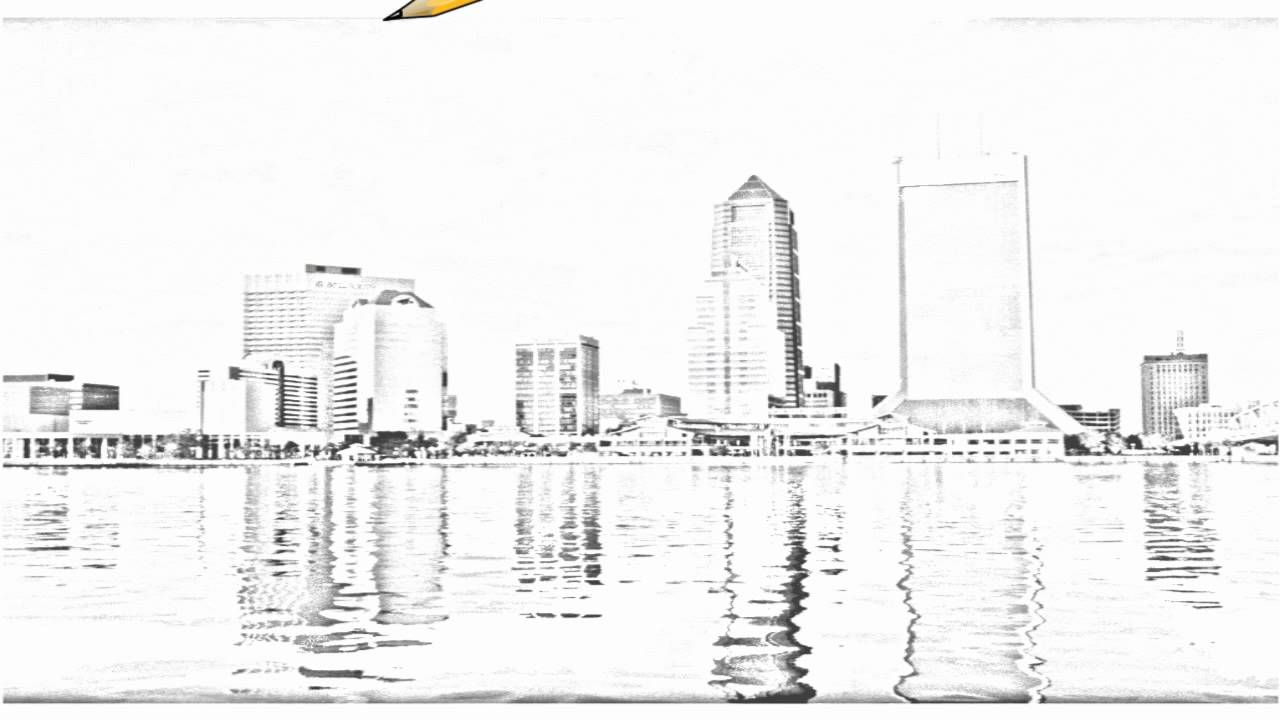 Auto Draw 2: Downtown Jacksonville, Florida - YouTube
