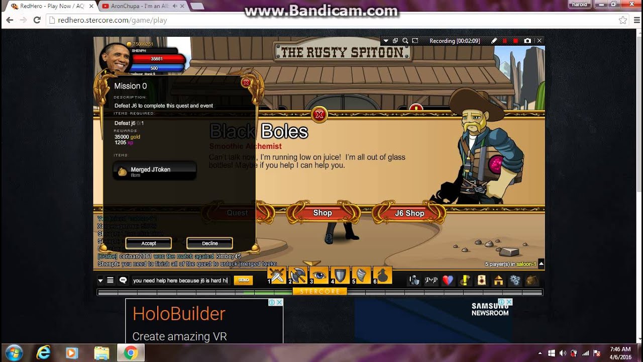 RedHero~How to Get Gunslinger Class! - YouTube