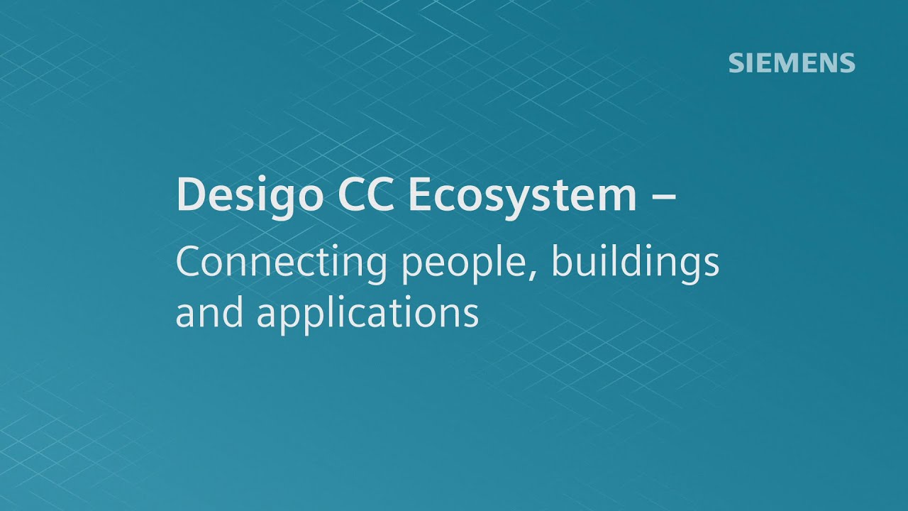 Desigo CC - Ecosystem teaser - YouTube
