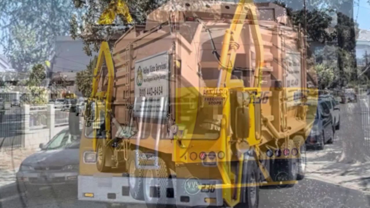 Valley vista FF Gomez front loader truck #236 - YouTube