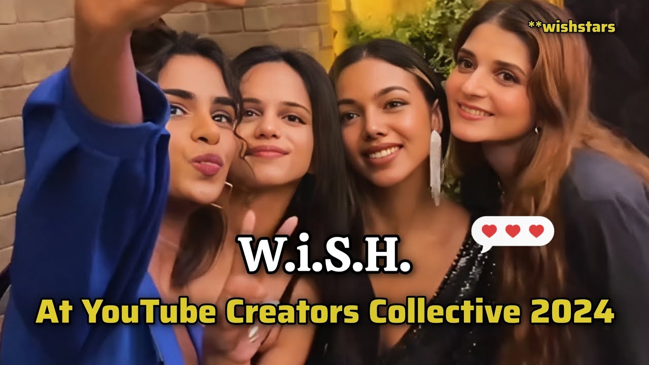 W.i.S.H. at YouTube Creators Collective 2024 | Indian girl-pop group W ...