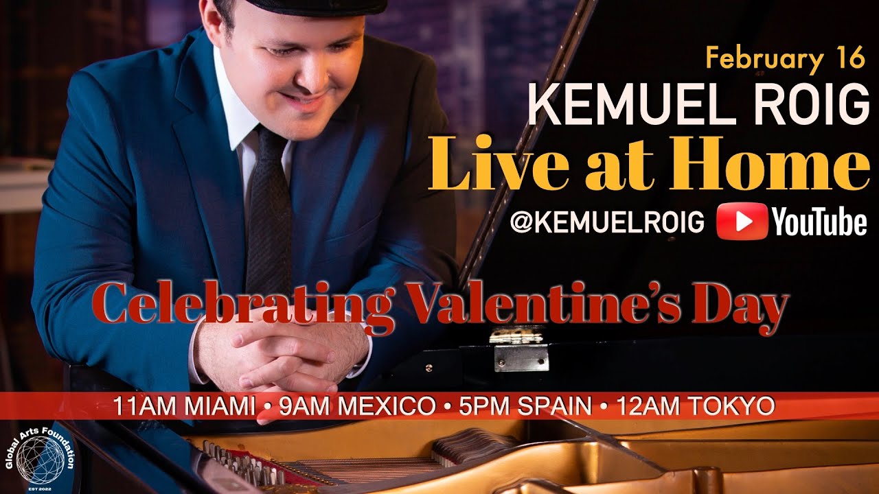 Kemuel Roig "Live at Home" Celebrating Valentine's Day #015 - YouTube