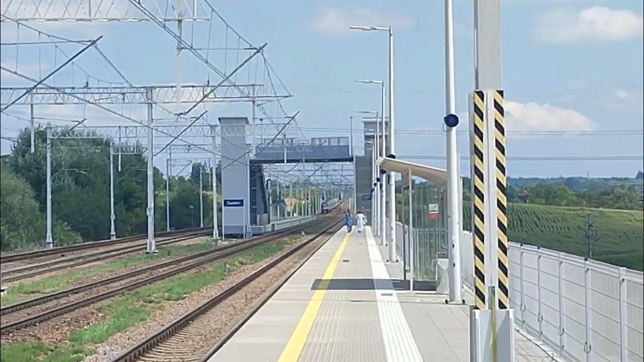 PKP Intercity do Krakowa stacja Zastów - YouTube