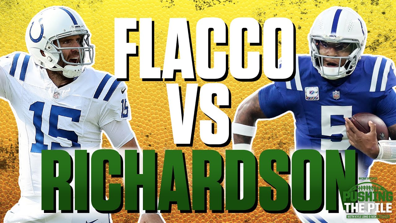 Joe Flacco vs. Anthony Richardson is true matchup | Colts vs. Texans ...