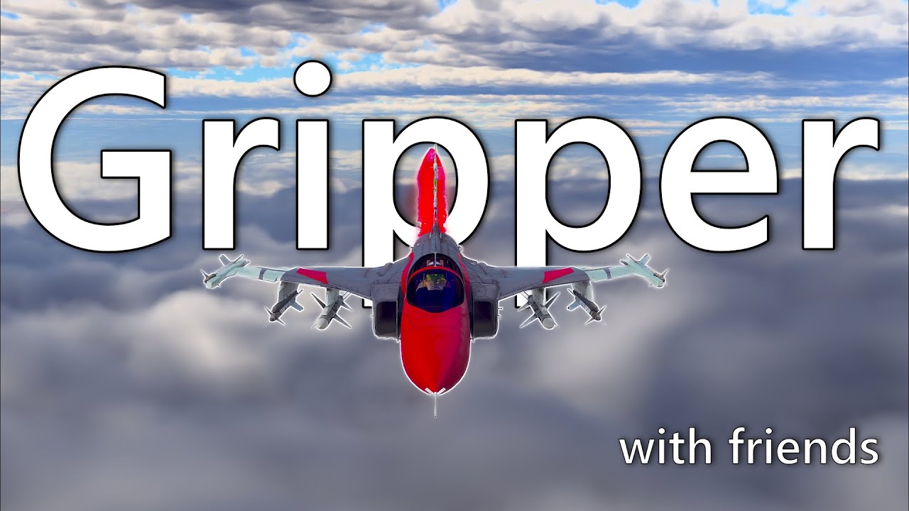 Gripping the Gripen's Grippers With Friends - YouTube