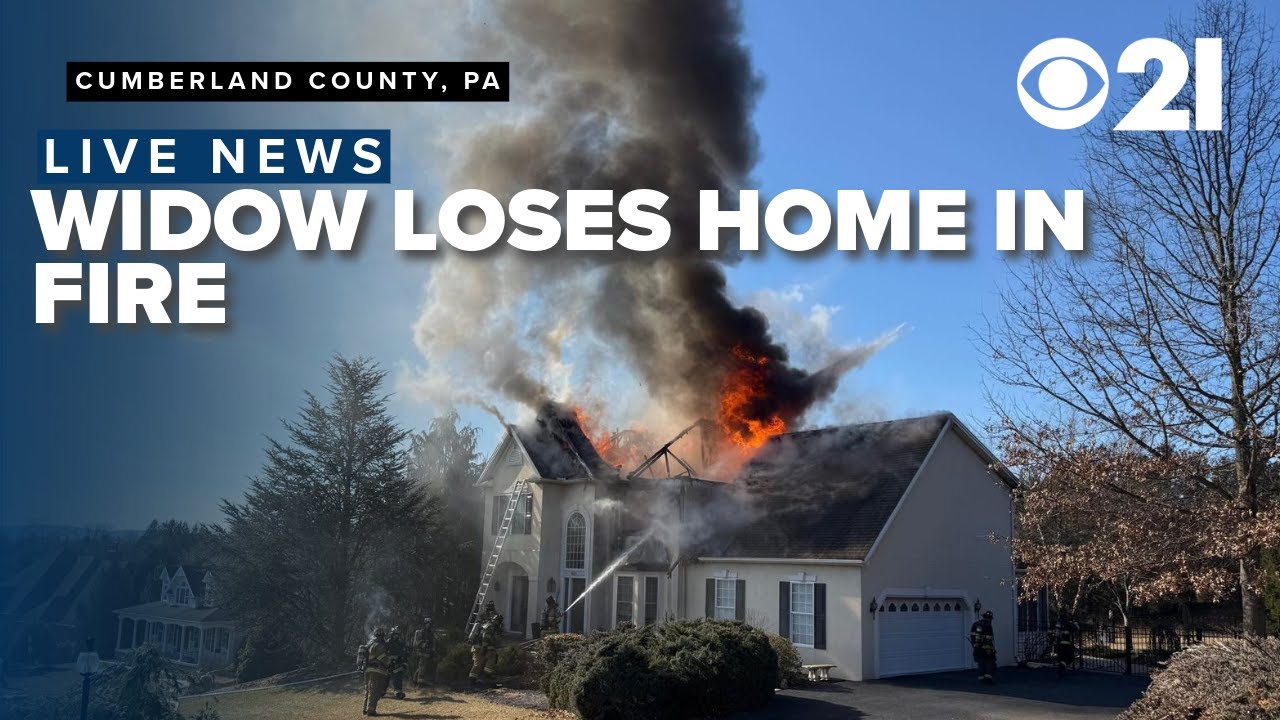 LIVE | Widow loses home in fire - YouTube