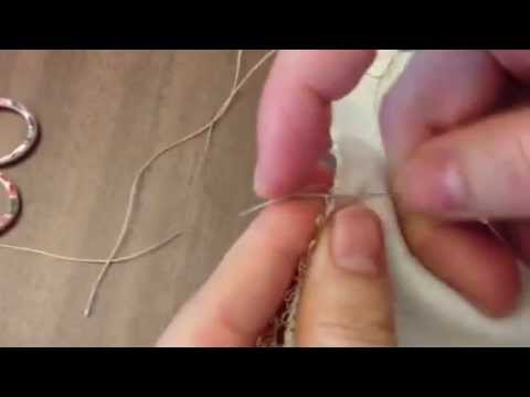 İğne Oyası Dersleri KUYUMCU KAFESİ Yapımı 2. Ders- Easy Needle Lace Tutorials Lesson 2