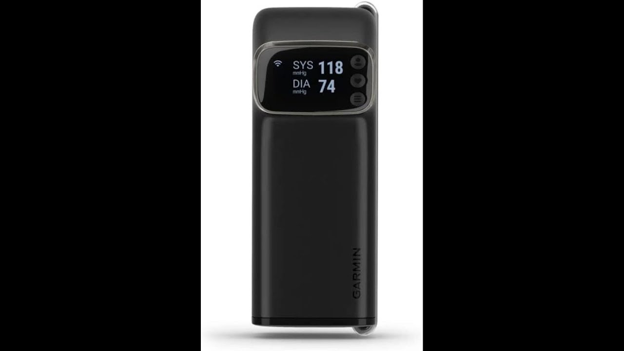 Garmin Index BPM: Smart Blood Pressure Monitor - YouTube