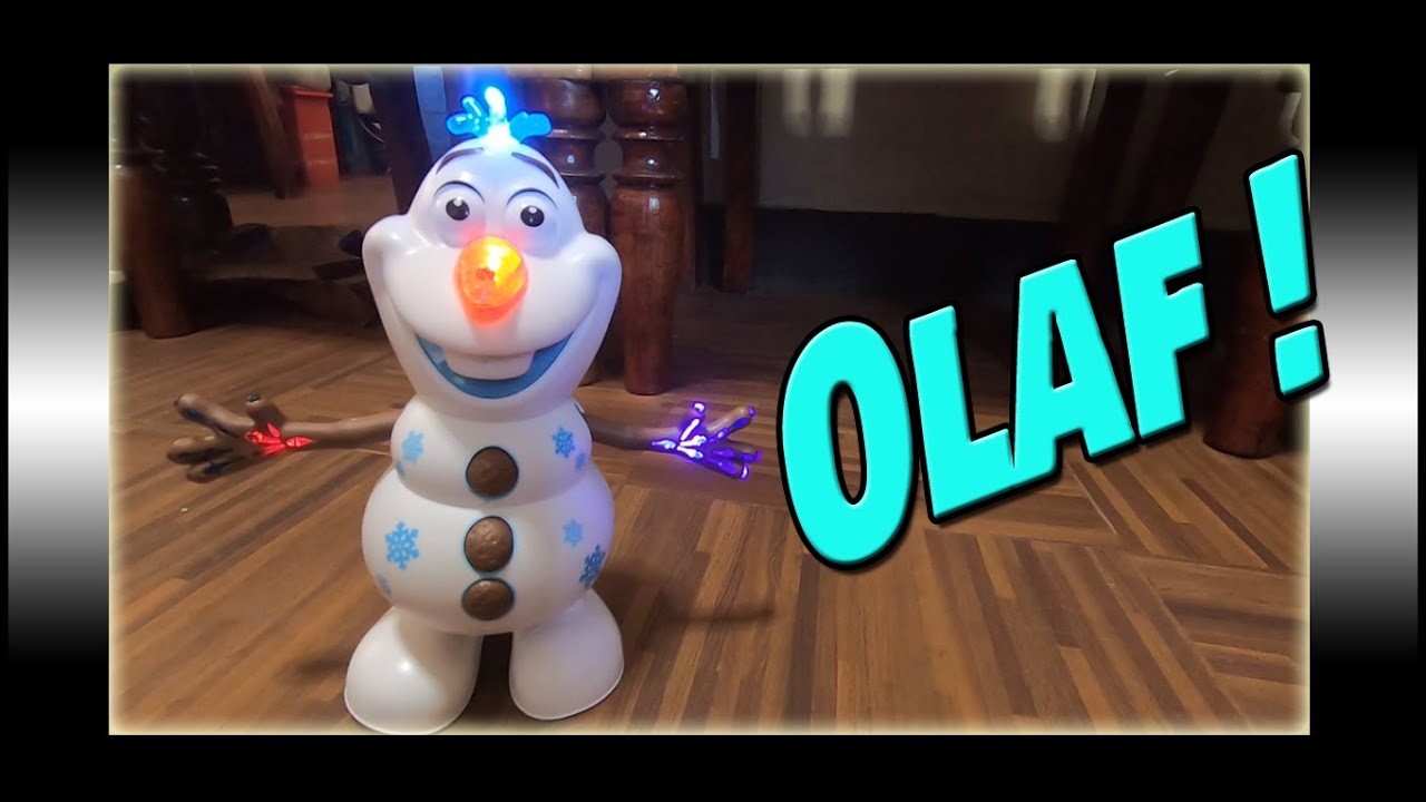 OLAF - Frozen Movie Character Dancing Toy - YouTube
