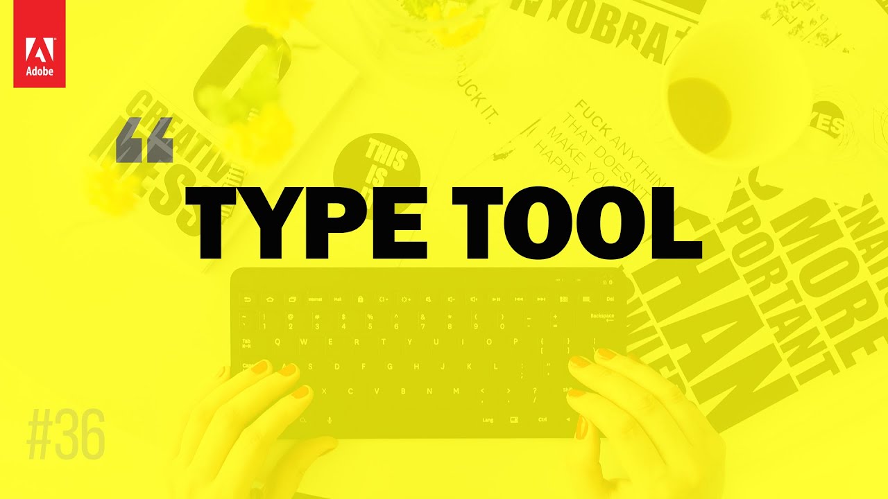 Type Tool #36 Photoshop complete Course - YouTube