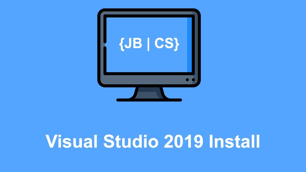 Visual Studio 2019 Install - YouTube