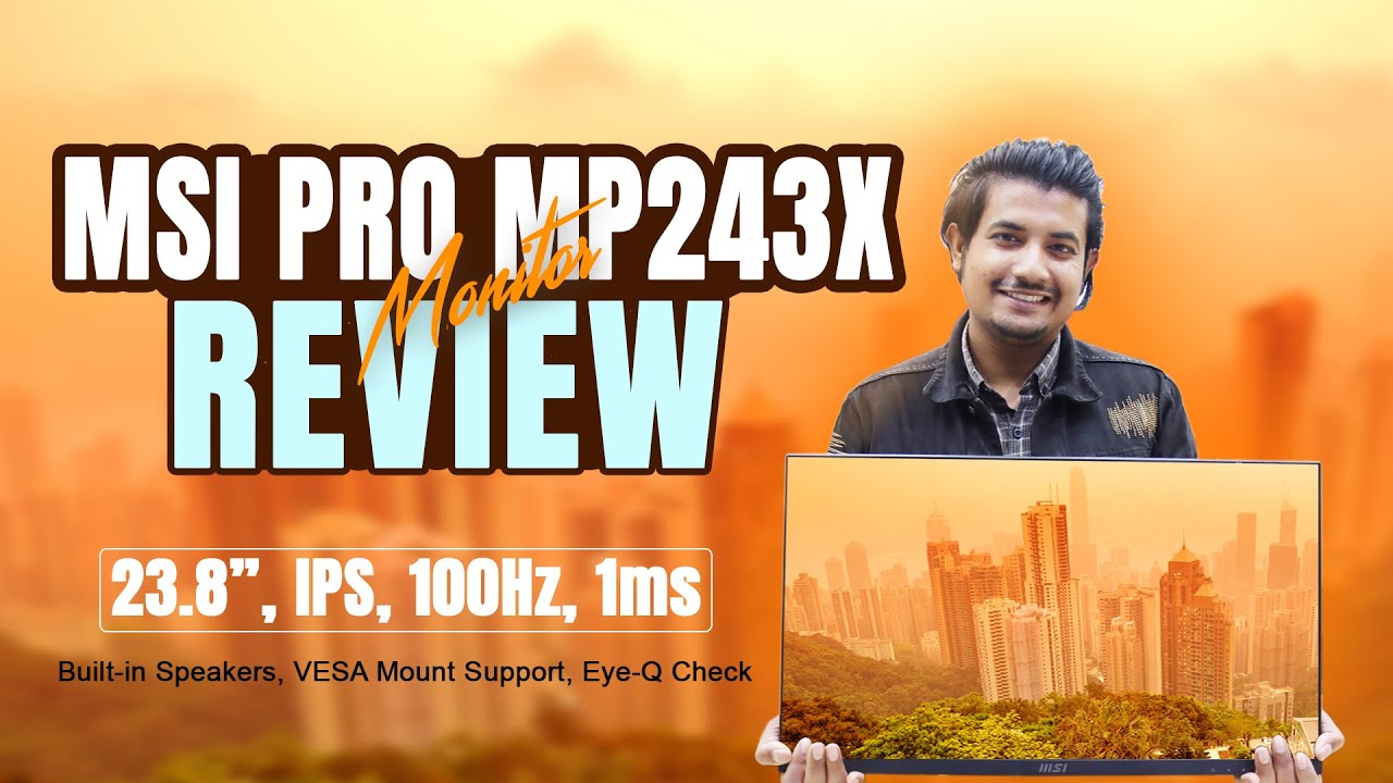 MSI PRO MP243X 23.8" Monitor Review and special Discount | Trusttech ...