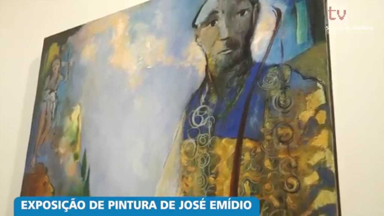 Exposição de pintura de José Emídio nos Paços da Cultura - YouTube